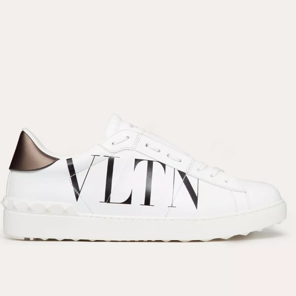 Valentino | Shoes | Valentino Open Sneakers With Vltn Logo Size 39 ...